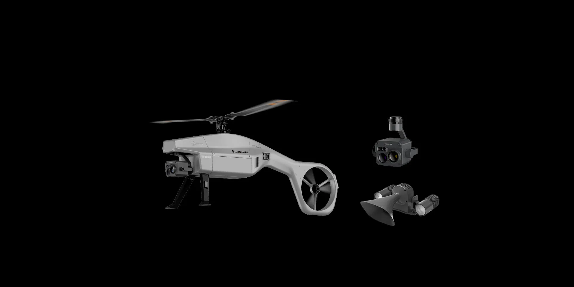 Shadow S3 Compact High-Performance UAV | ZIYAN UAS - Flight Platforms ...